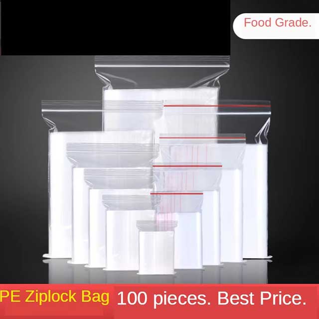 100PCS Mini Zip Lock Bags for Jewelry and Small Items – EGLOW